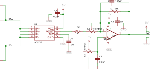 SparkFun Low Current Sensor Breakout - ACS712 - EasyEDA open source hardware lab