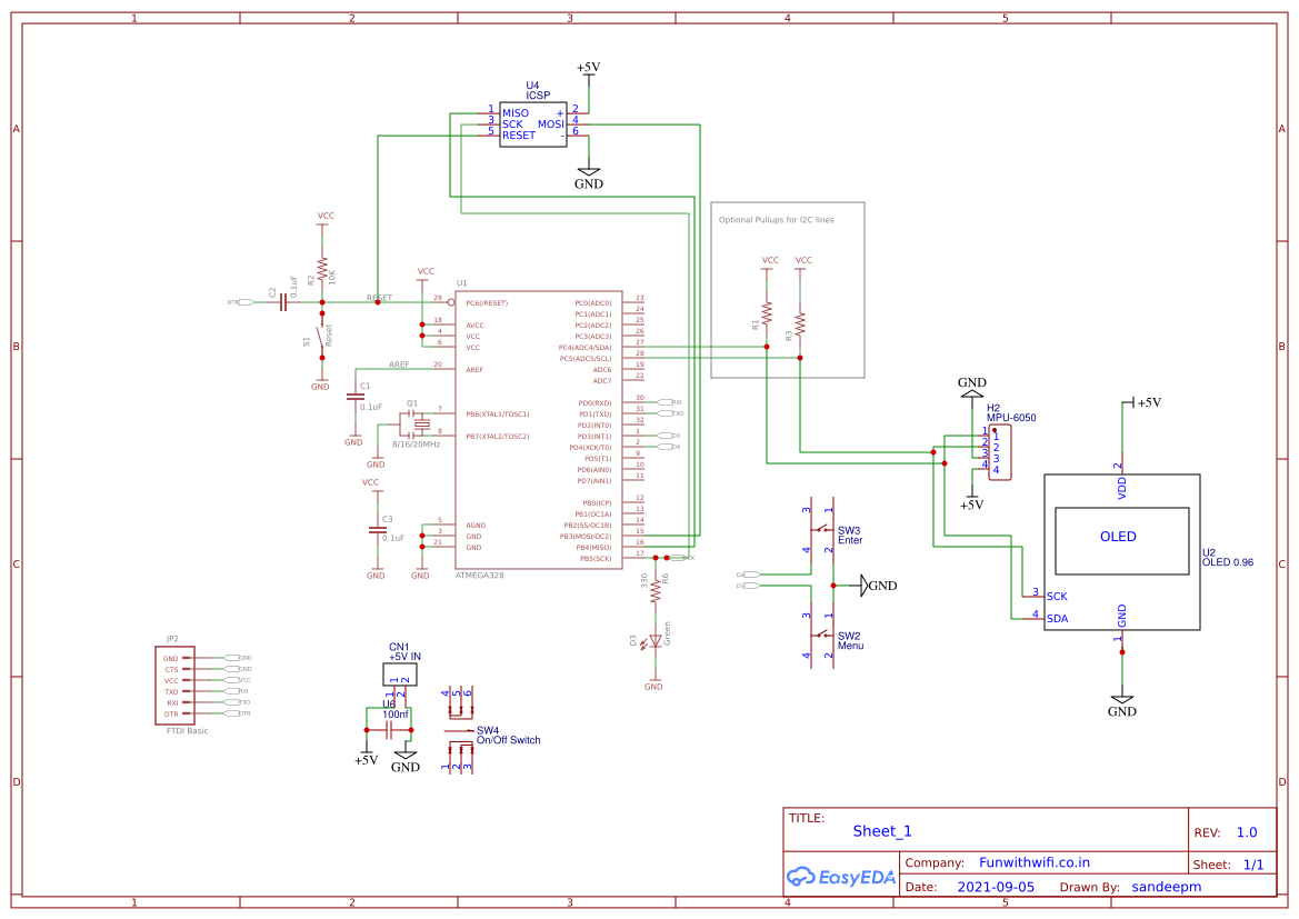 New_Digital_Level_Meter - EasyEDA open source hardware lab