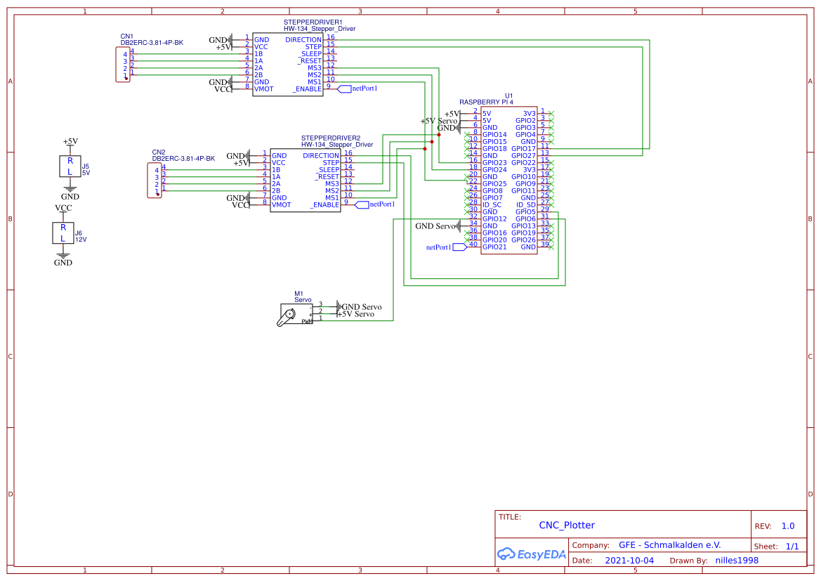 CNC_Plotter - EasyEDA open source hardware lab