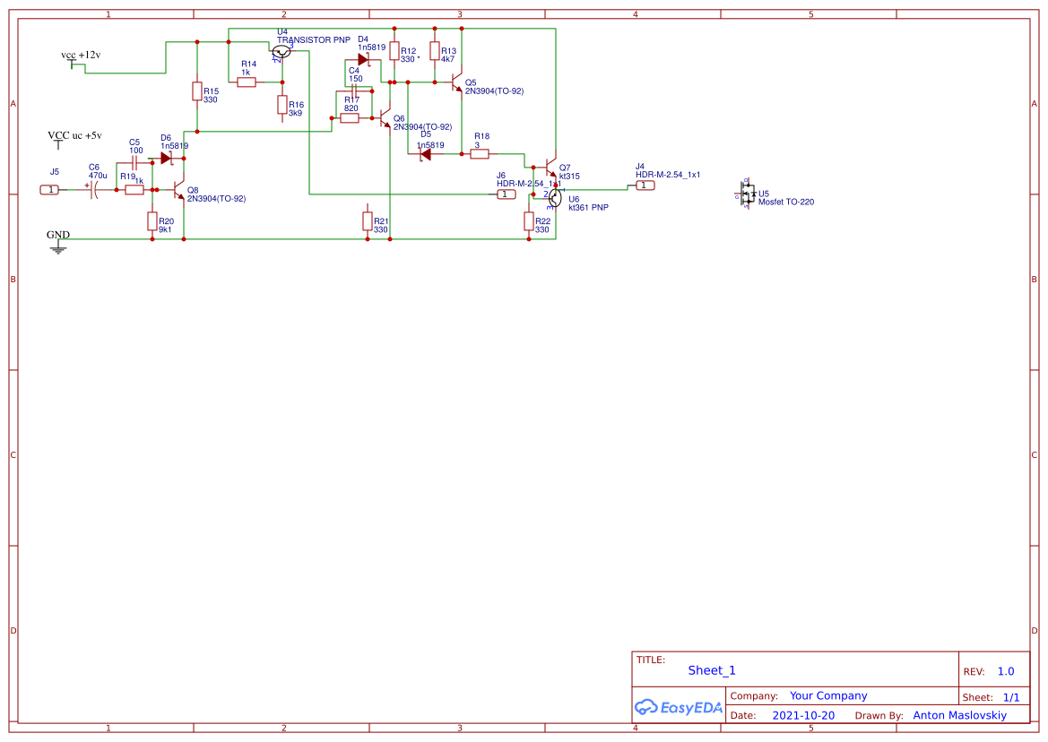 mosfet gate driver - EasyEDA open source hardware lab