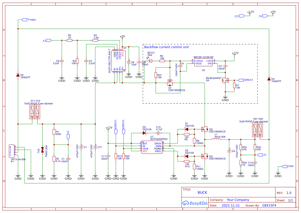 MPPT Solar - EasyEDA open source hardware lab