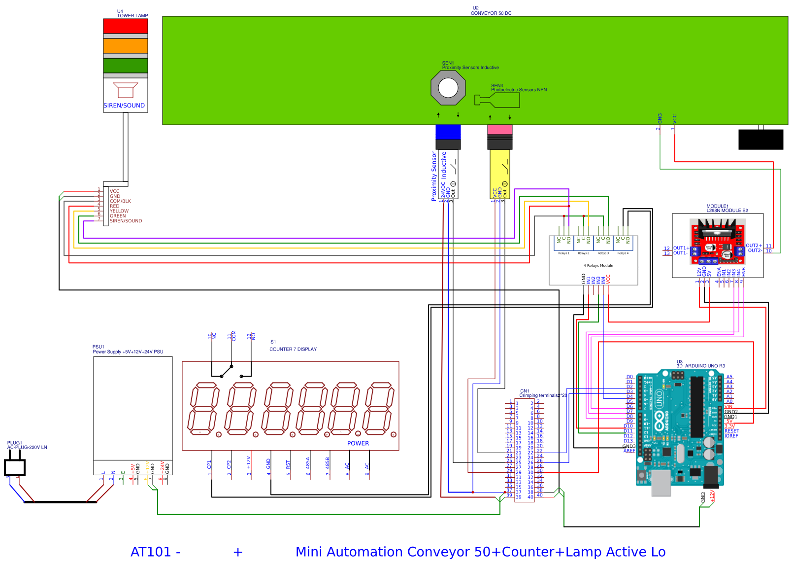 AT101 Automation - EasyEDA open source hardware lab