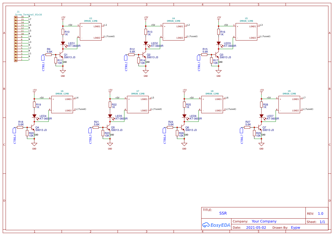 ESP-12F-7SSR - EasyEDA open source hardware lab