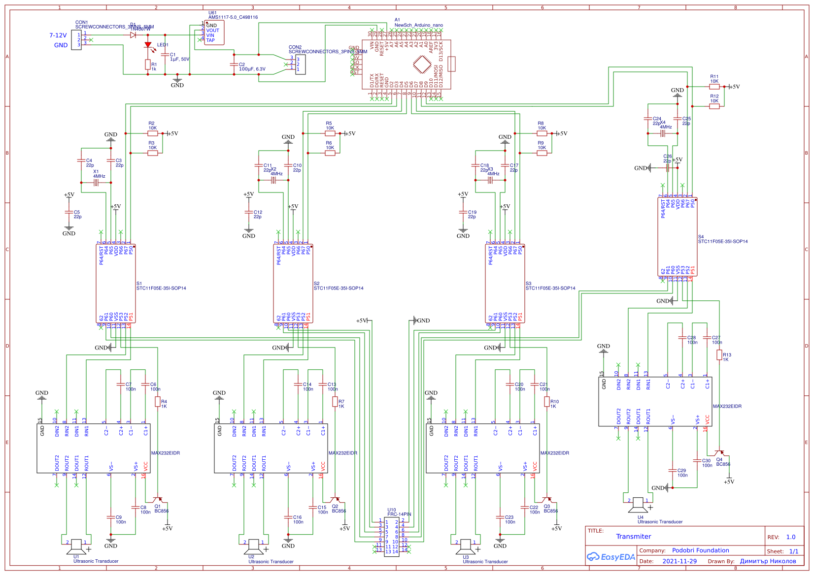 Transmiter - EasyEDA open source hardware lab