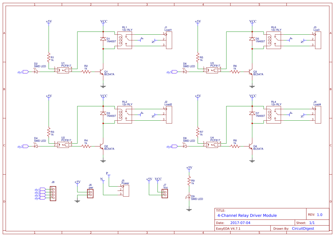 4-Channel Relay Driver Module copy - Platform for creating and sharing ...