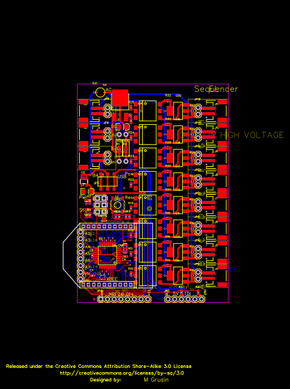 EL Sequencer - EasyEDA open source hardware lab