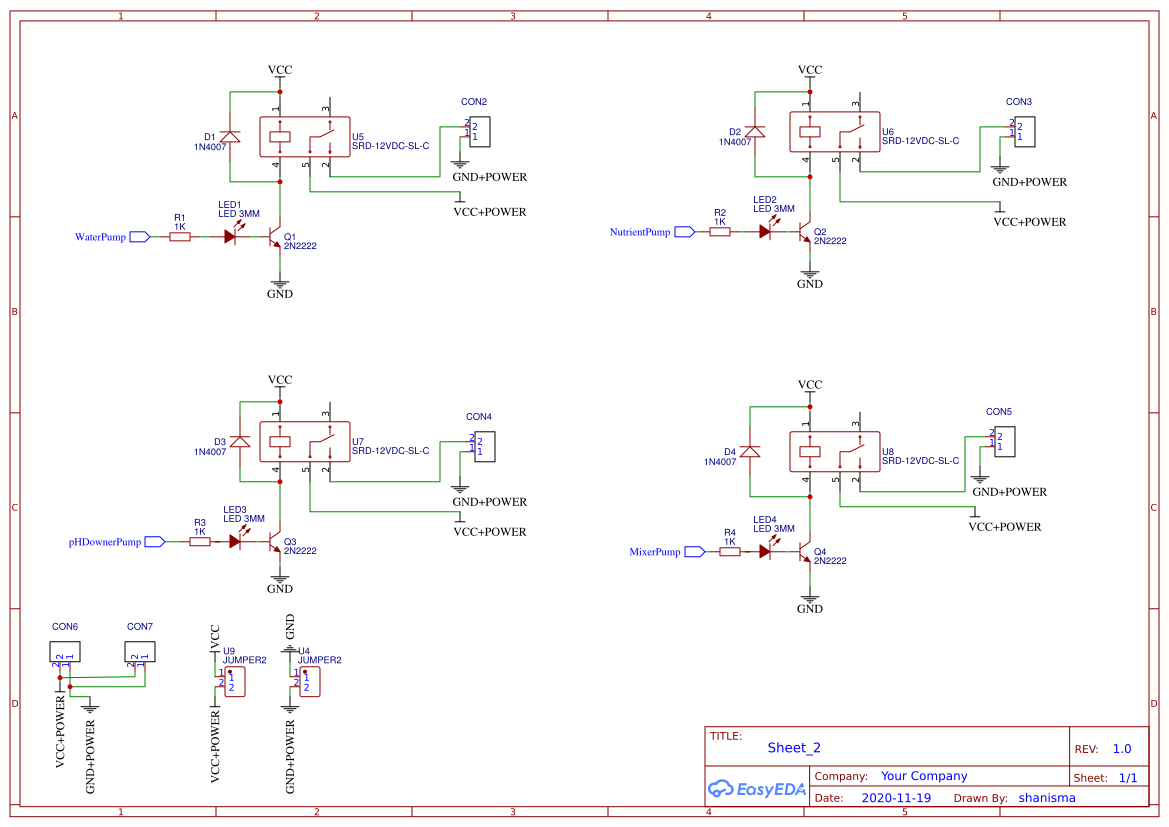 IoT Water Tank node - EasyEDA open source hardware lab