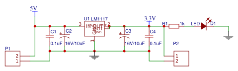 5V To 3.3V-LM1117 - EasyEDA open source hardware lab