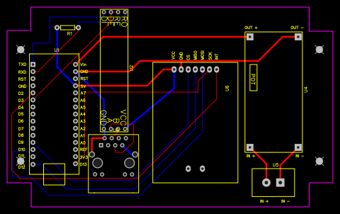 Modbus PCB - EasyEDA open source hardware lab