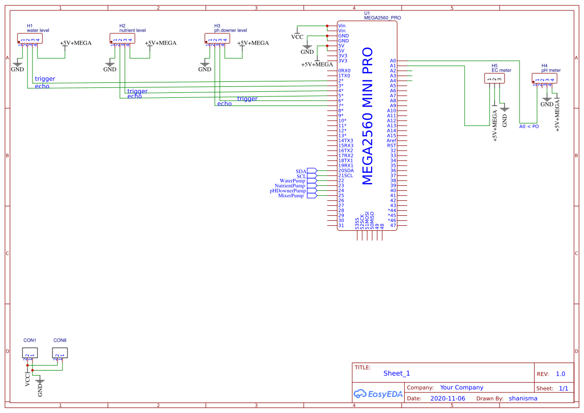 IoT Water Tank node - EasyEDA open source hardware lab