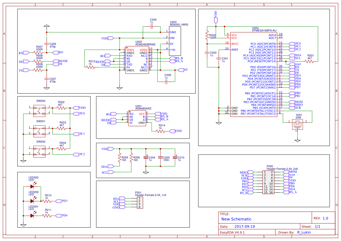 modul 8 current inputs - EasyEDA open source hardware lab