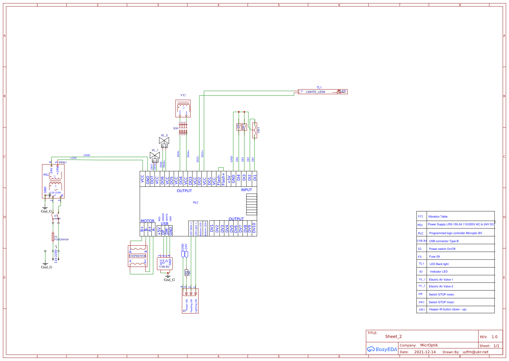 schematic electrical - EasyEDA open source hardware lab