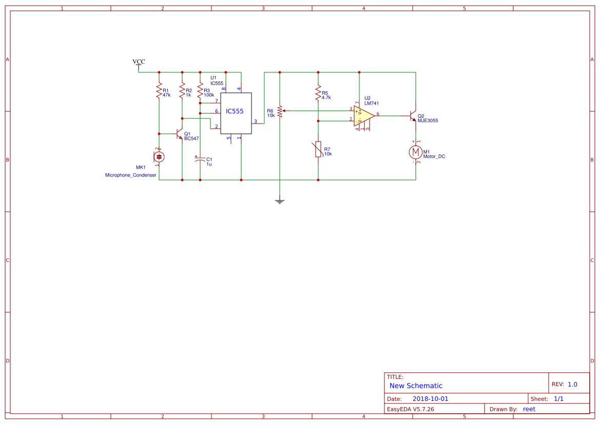 Clap Switch v2.0 - EasyEDA open source hardware lab