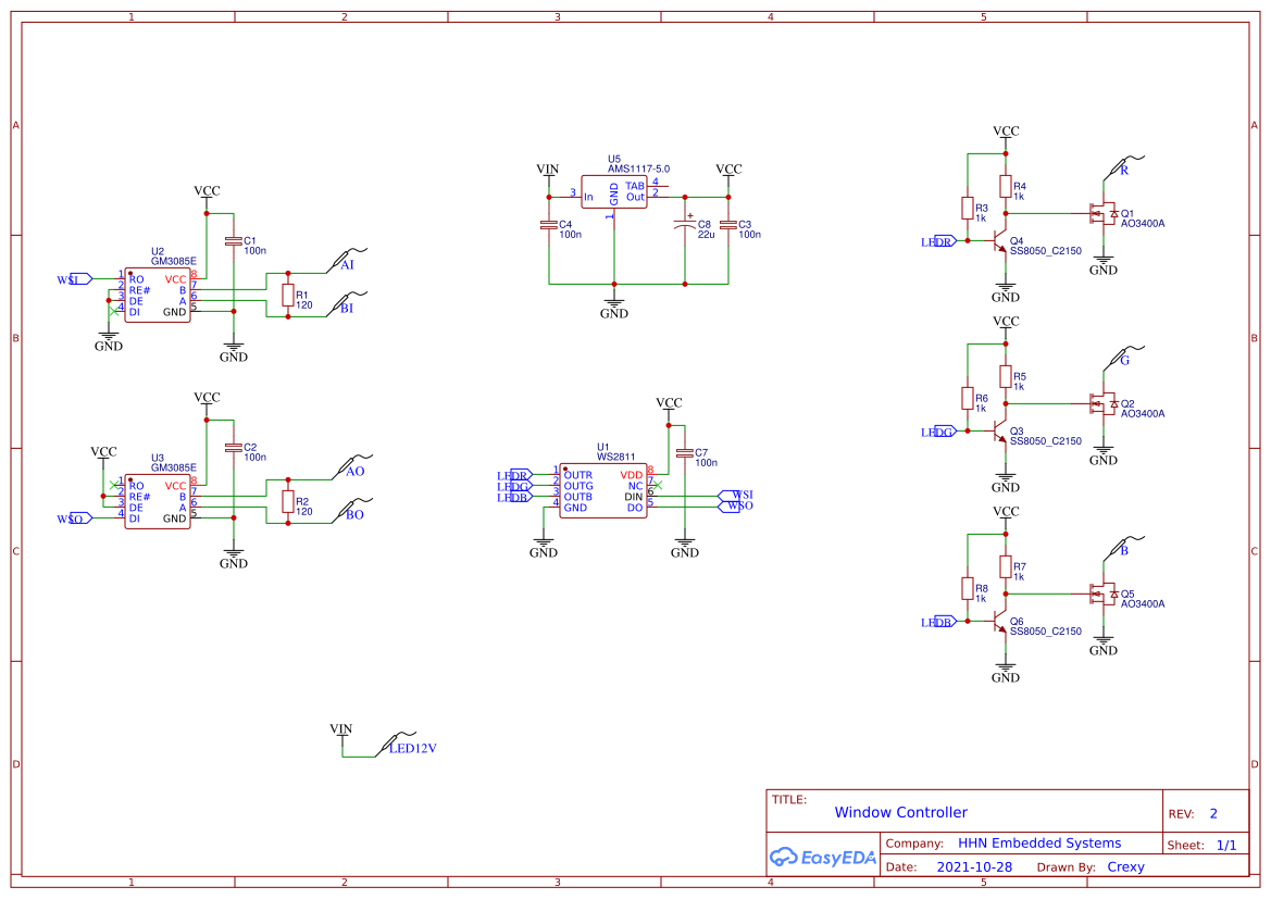 Window_Tetris - EasyEDA open source hardware lab