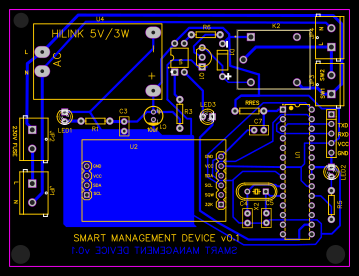 Smart Managment D Single Side - EasyEDA open source hardware lab