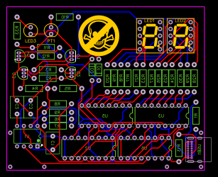 hand wash timer (digital logic) - EasyEDA open source hardware lab