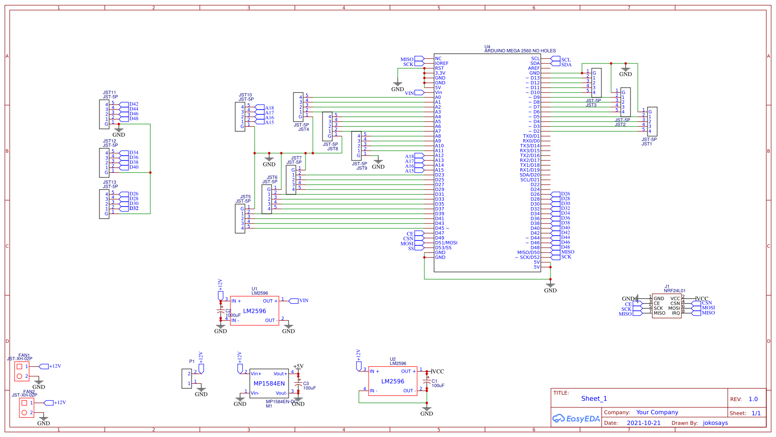 AC Switch Thyristor - EasyEDA open source hardware lab