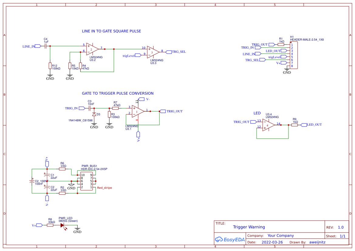 trigger-warning.main - EasyEDA open source hardware lab