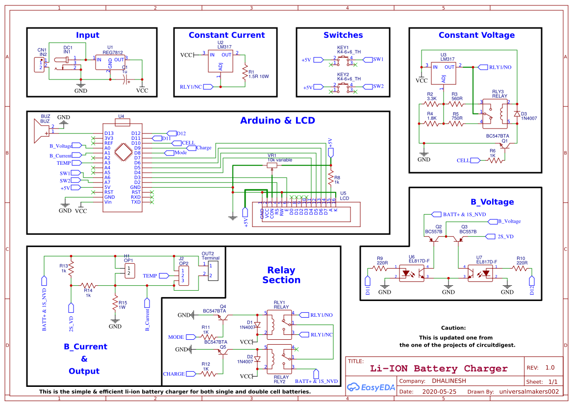 LI-ION Charger - OSHWLab