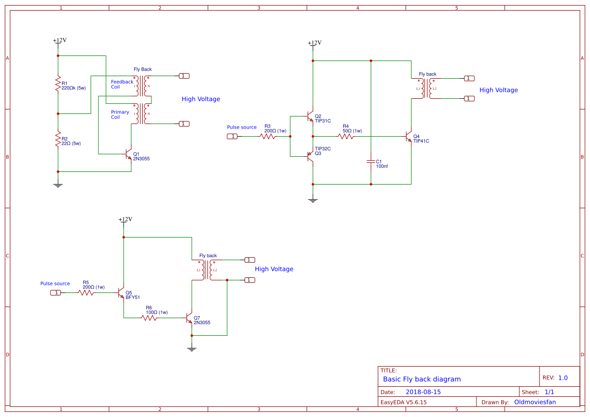 Fly back final - EasyEDA open source hardware lab