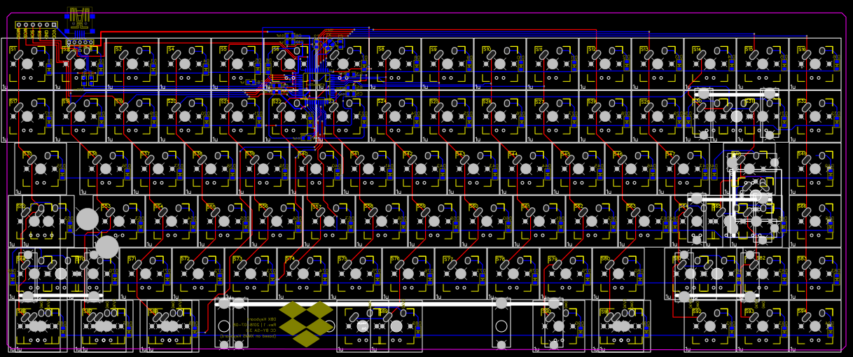 dbx_kbd | 75% Mechanical Keyboard - EasyEDA open source hardware lab