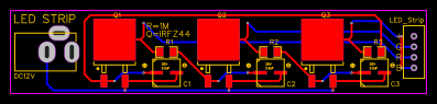 LED PCB - OSHWLab