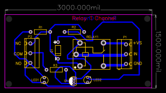 02-Relay 1 Channel - EasyEDA open source hardware lab