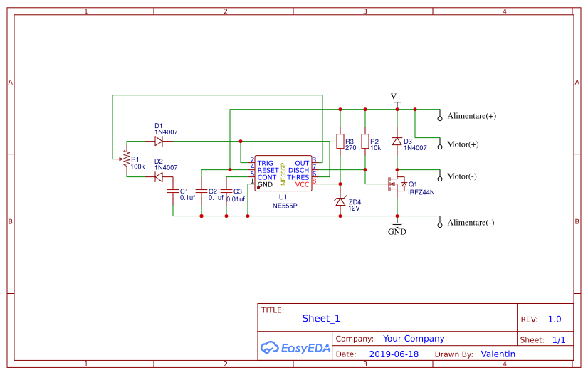 PWM Controler - EasyEDA open source hardware lab