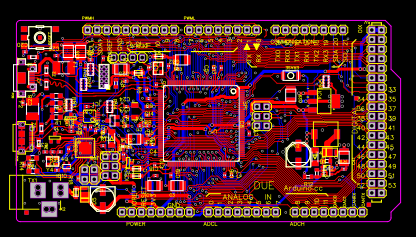 Arduino Due (Open hardware) - OSHWLab