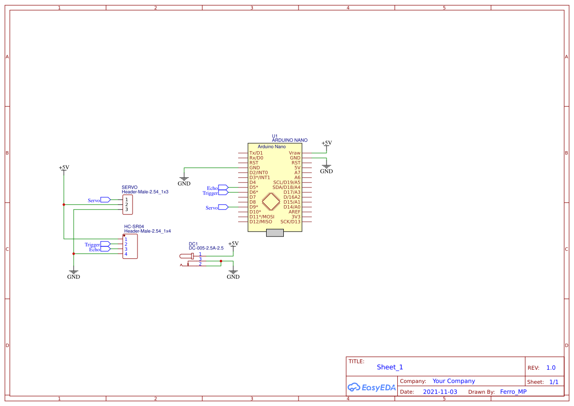 Automatic Handsanitizer - EasyEDA open source hardware lab