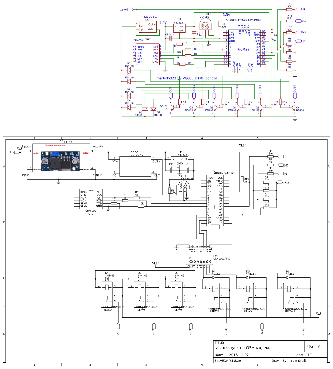sim800l autostart copy copy - EasyEDA open source hardware lab