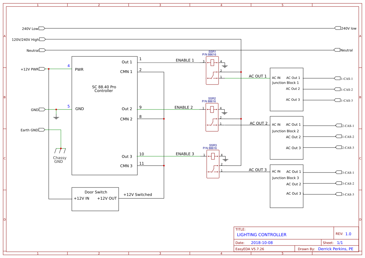 Lighting Controller - EasyEDA open source hardware lab
