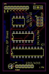 attiny arduino shield copy - Platform for creating and sharing projects - OSHWLab