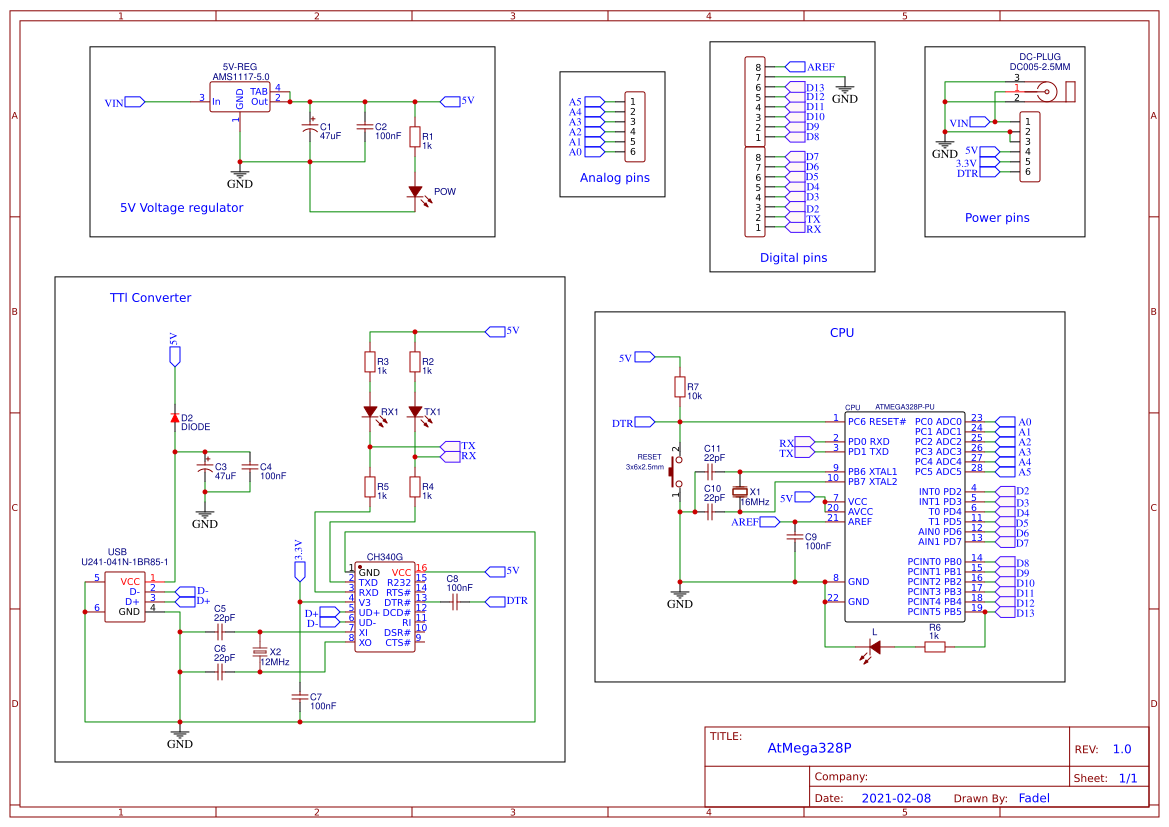 AtMega328P - OSHWLab