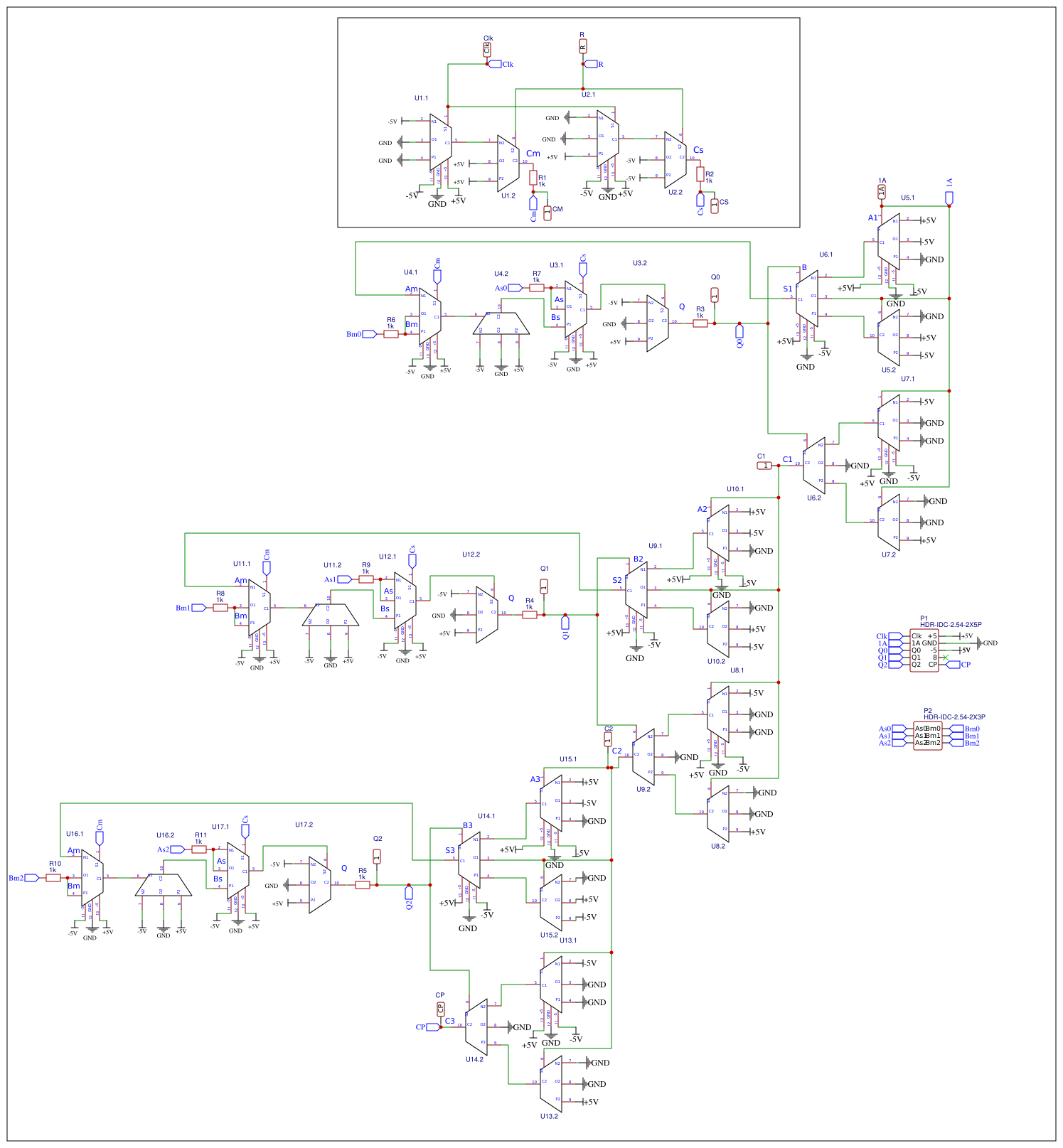 TRIMUX_Сounter_up_down - EasyEDA open source hardware lab