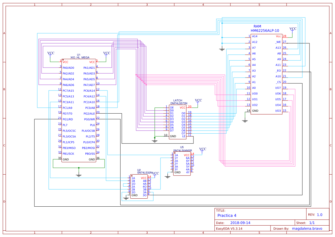 PRACTICA4 - EasyEDA open source hardware lab