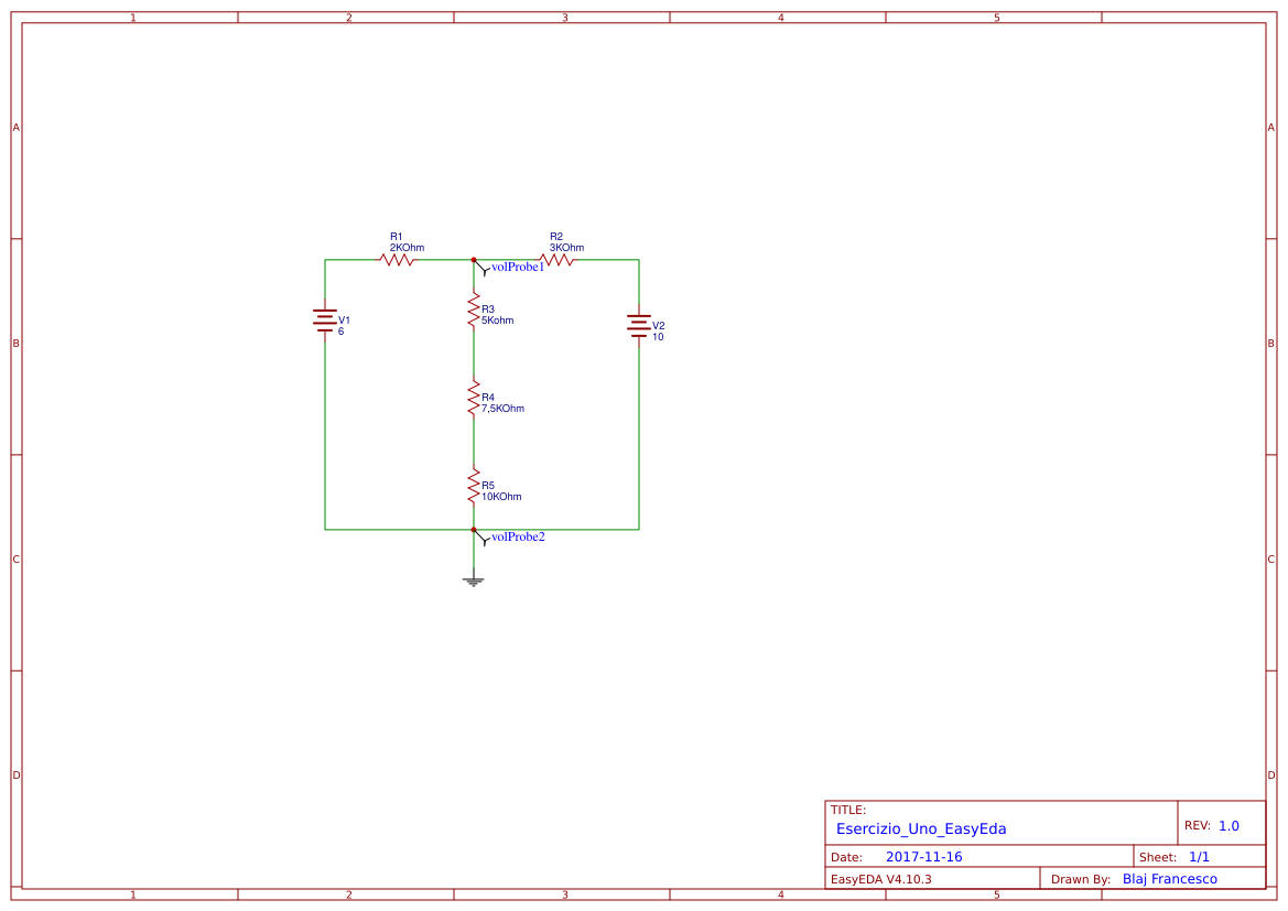 esercizio_Uno_EasyEda - OSHWLab