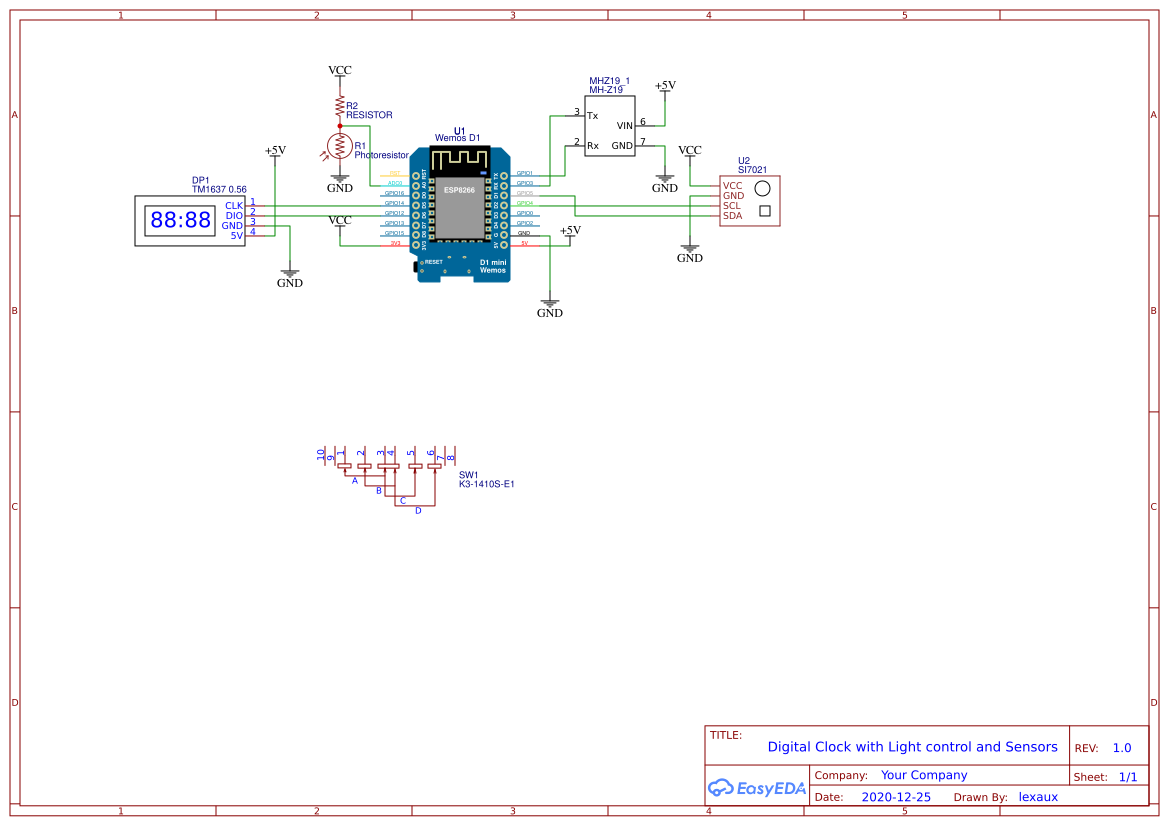 dimming-esp-clock-auto - EasyEDA open source hardware lab