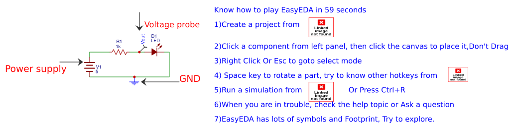 OpenFlocks - Simple Forward-Reverse DC Motor Circuit - EasyEDA open source hardware lab