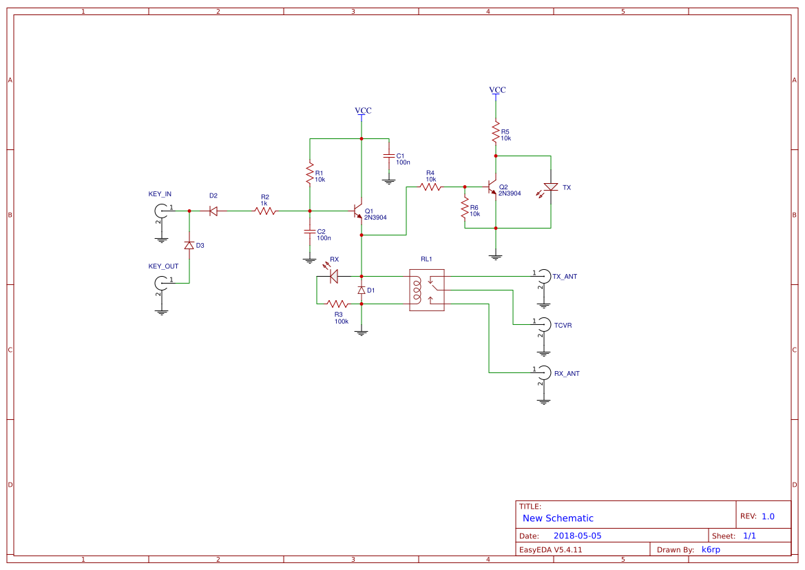 Antenna Switch 2.0 - EasyEDA open source hardware lab