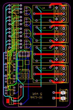 esp01-relay control copy - Platform for creating and sharing projects - OSHWLab