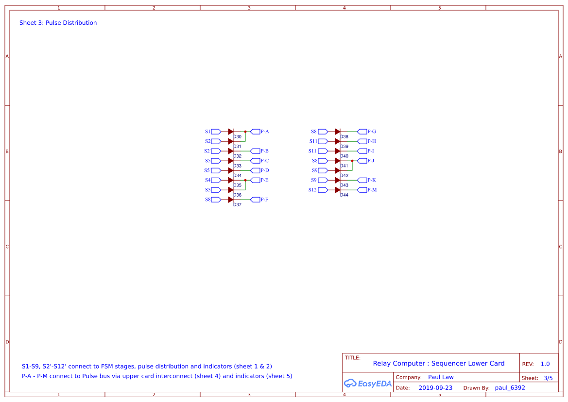 RC - Sequencer Lower - EasyEDA open source hardware lab