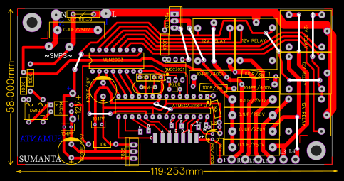 REMOTE CONTROL FAN & LIGHT - EasyEDA open source hardware lab