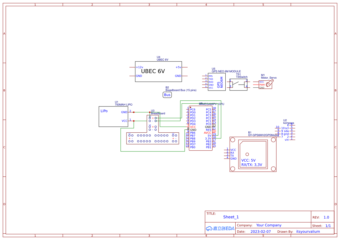 FP ANTENA TRACKER - EasyEDA open source hardware lab