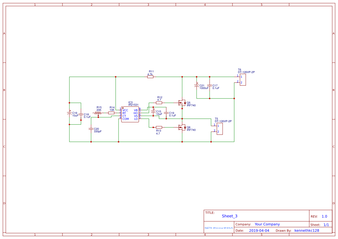Half Bridge - EasyEDA open source hardware lab
