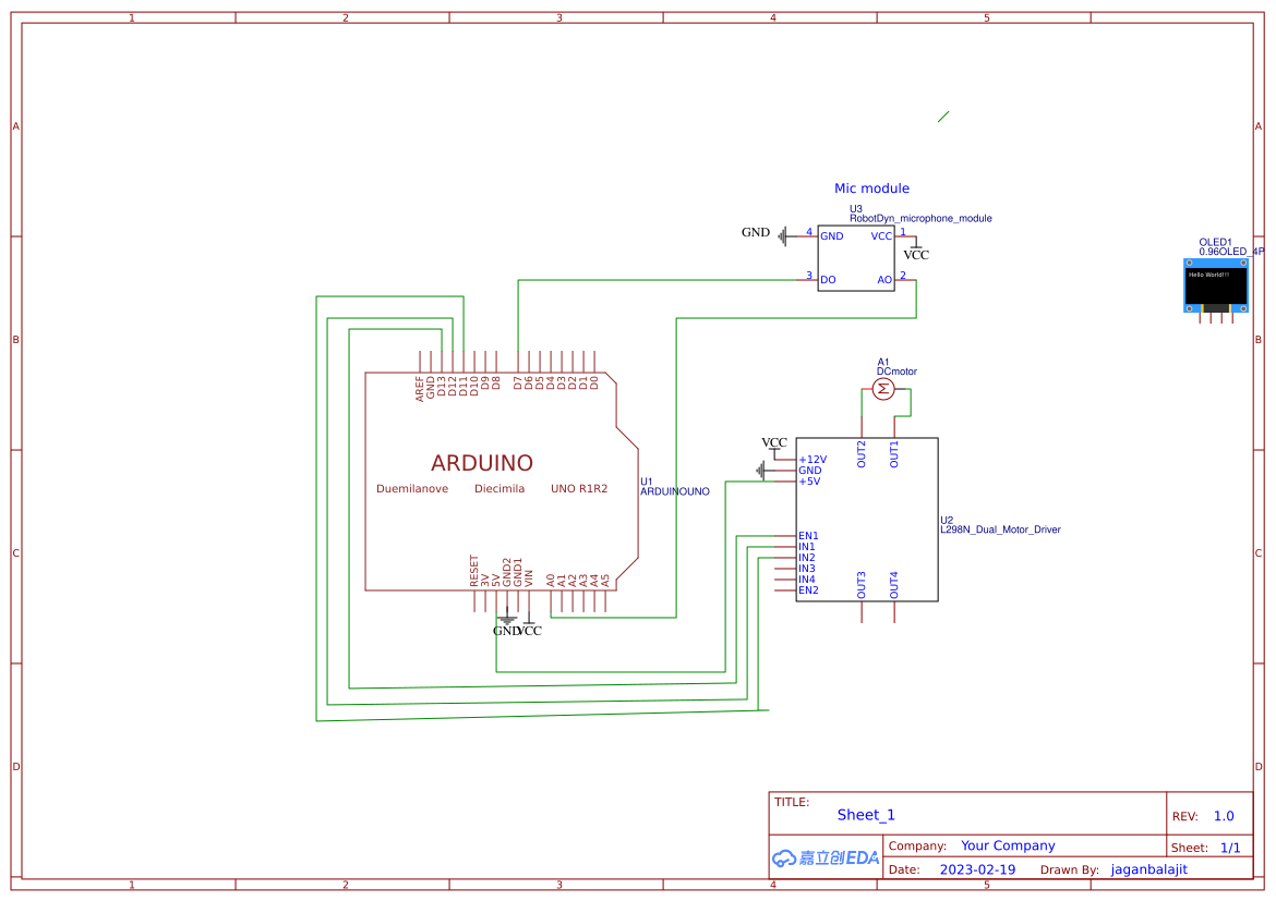 Sound based PID control - EasyEDA open source hardware lab