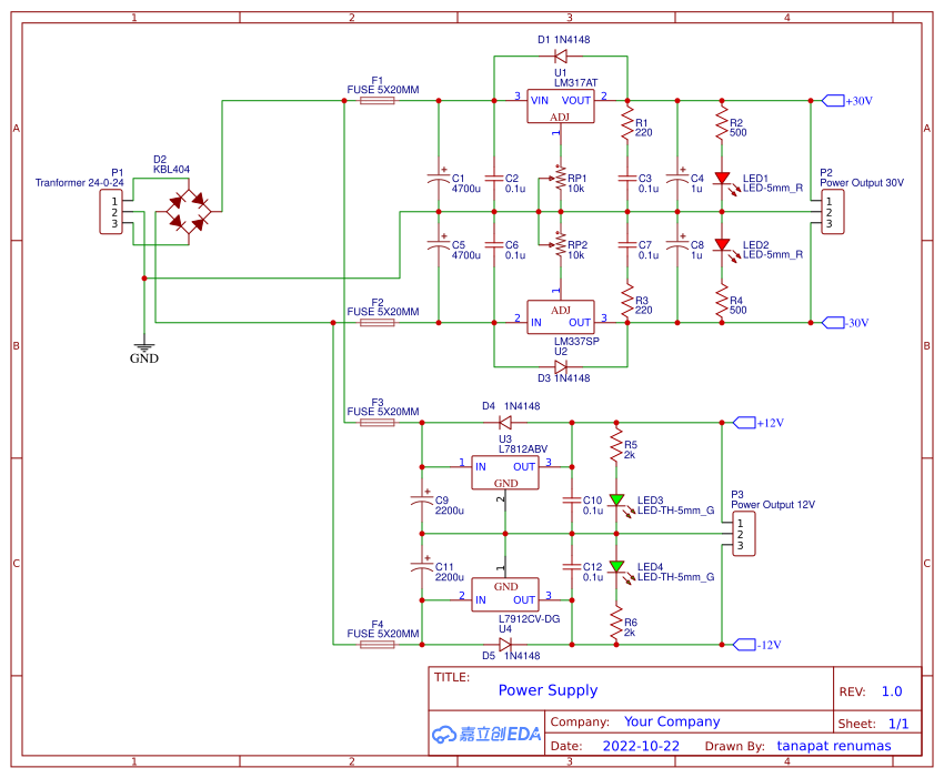 Amp V1 - EasyEDA open source hardware lab