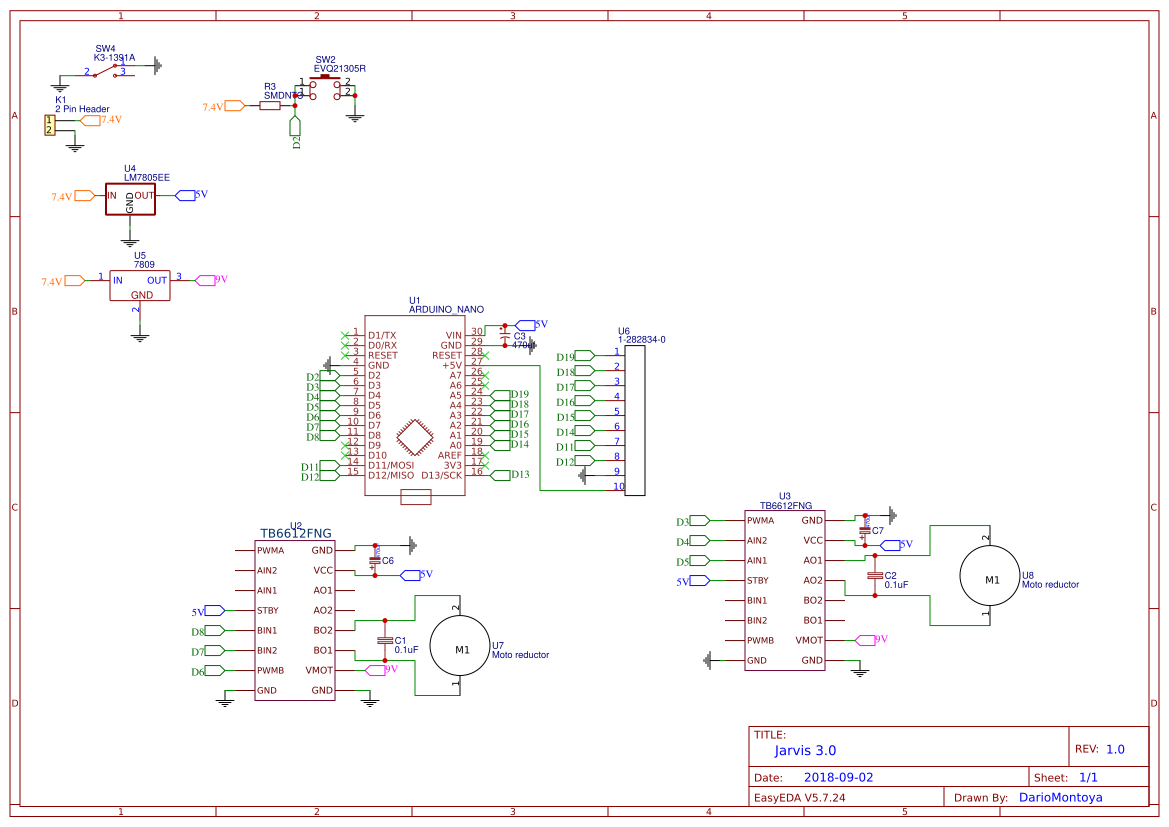 Seguidor V3 - EasyEDA open source hardware lab