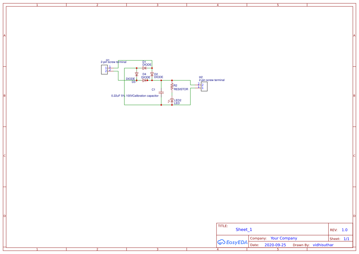 bridge rectifier - EasyEDA open source hardware lab