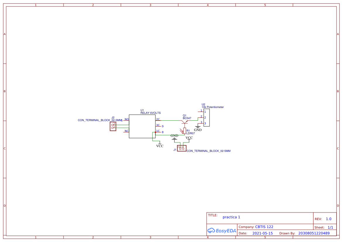 Practica 1 - EasyEDA open source hardware lab